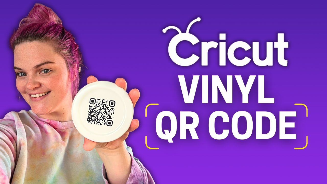 HOW TO MAKE A VINYL QR CODE // Cricut Maker Small Business DIY ...