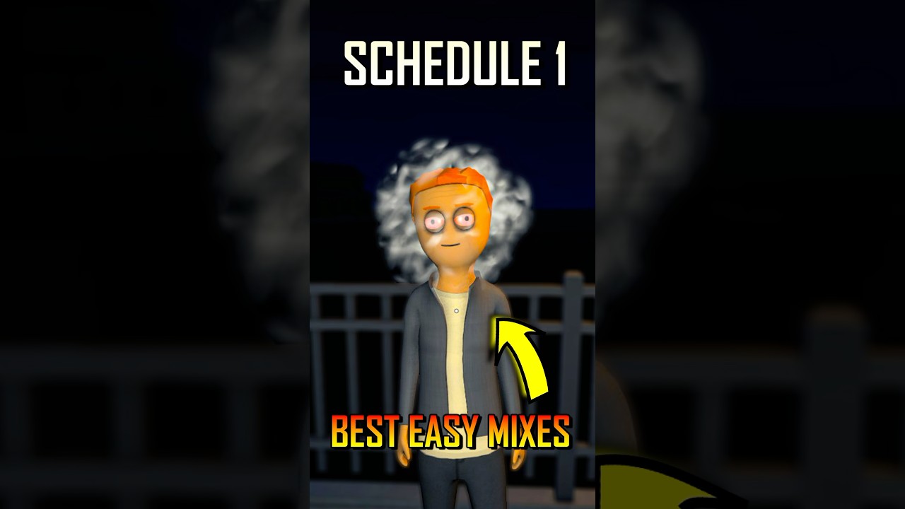 4 BEST Early Game Mixes You Must Try In Schedule 1 – thcscout.com