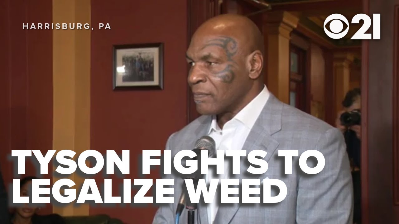 Mike Tyson fights to legalize recreational marijuana in Pennsylvania ...